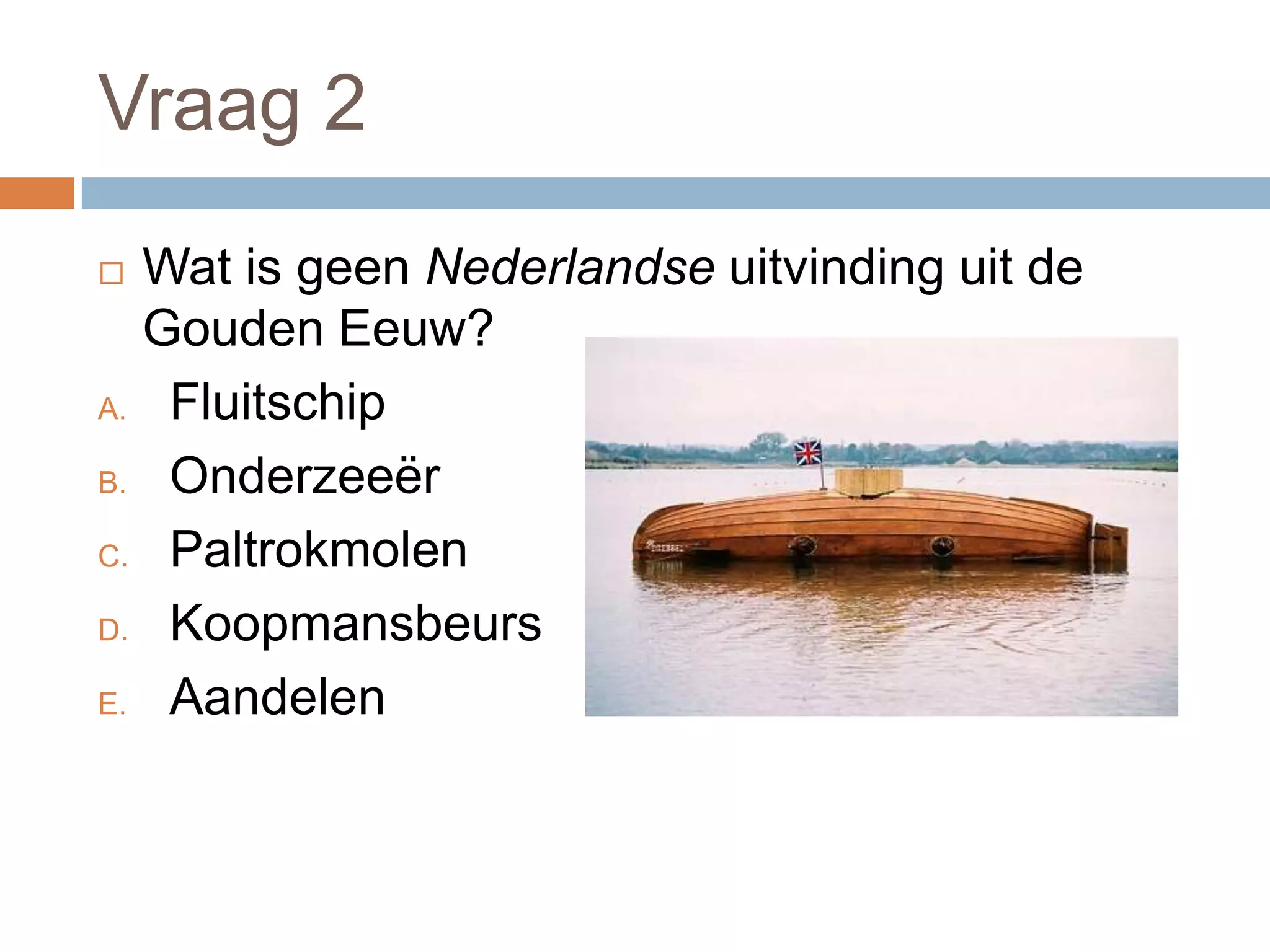 De grote gouden eeuw quiz | PPTX