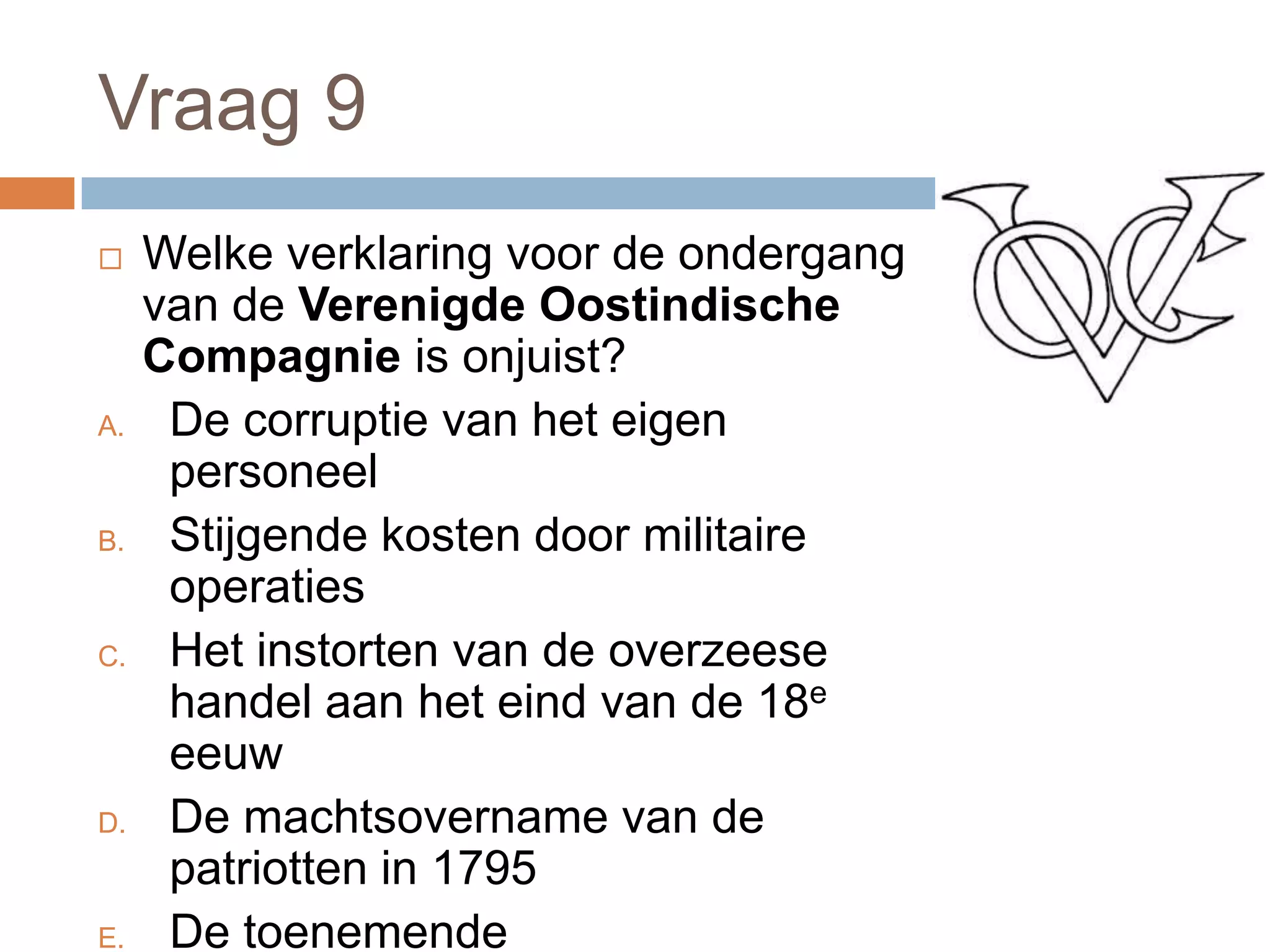 De grote zilveren eeuw quiz | PPT