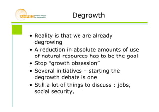 Degrowth | PDF