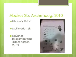 De grunnleggende ferdighetene – å lese og skrive | PPT