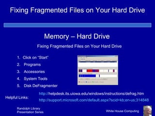 De-Gunking Your Computer | PPT