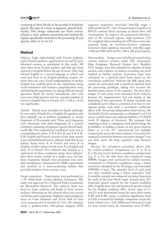 Dehaene dmcppmll 1997_anatomical_variability_first_&_second_languages.neuroreport | PDF