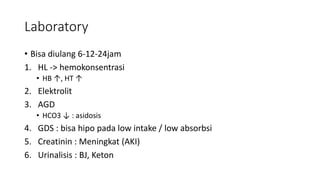 dehidrasi, definisi, jenis dan tatalaksana | PPTX