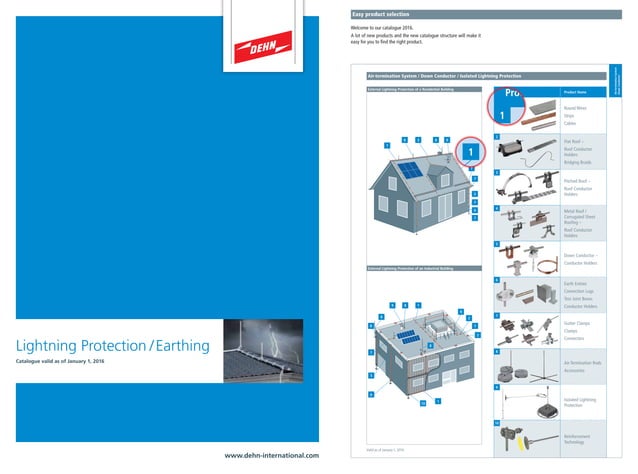 catalogue-lightning-protection.pdf | Home Improvement | Home & Garden