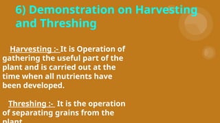 Rawe program agriculture based on which it resolved | PPT