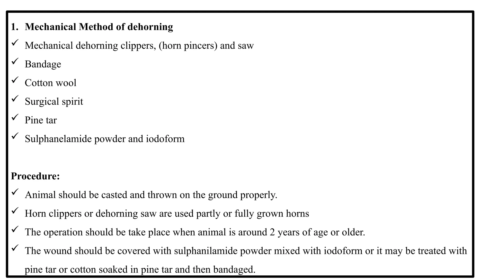 Dehorning and disbudding in calf of cattle .pptx