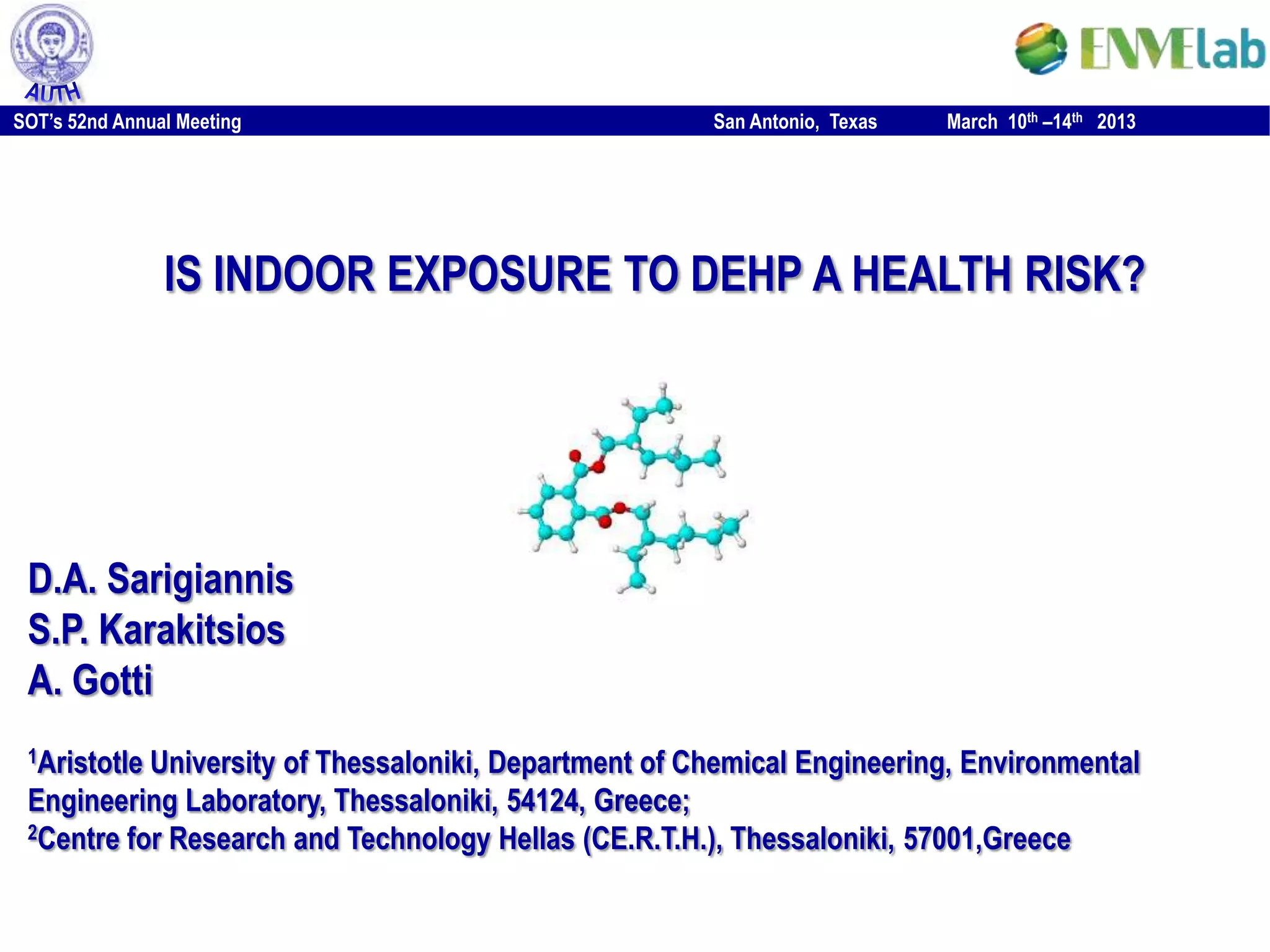 Dehp | PPTX