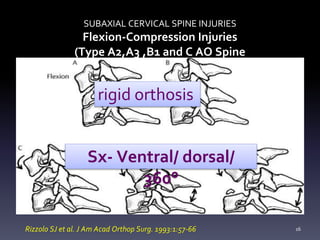 Subaxial Cervical Spine Injuries | PPTX