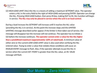 DEH System (I&C) Over view, Important Logics & On Load Test in DEH ...