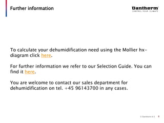 Dantherm Selection guide 2/4 - Using the Mollier hx-diagram | PPTX