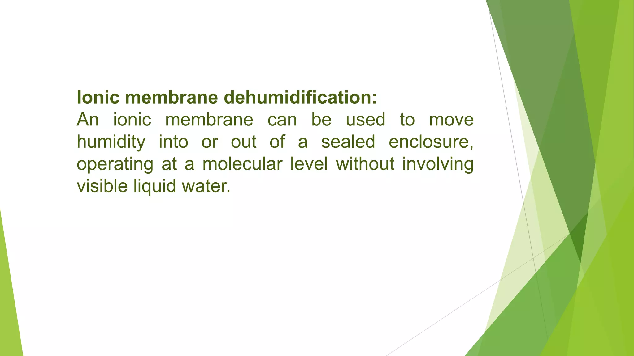 Dehumidifiers | PPTX