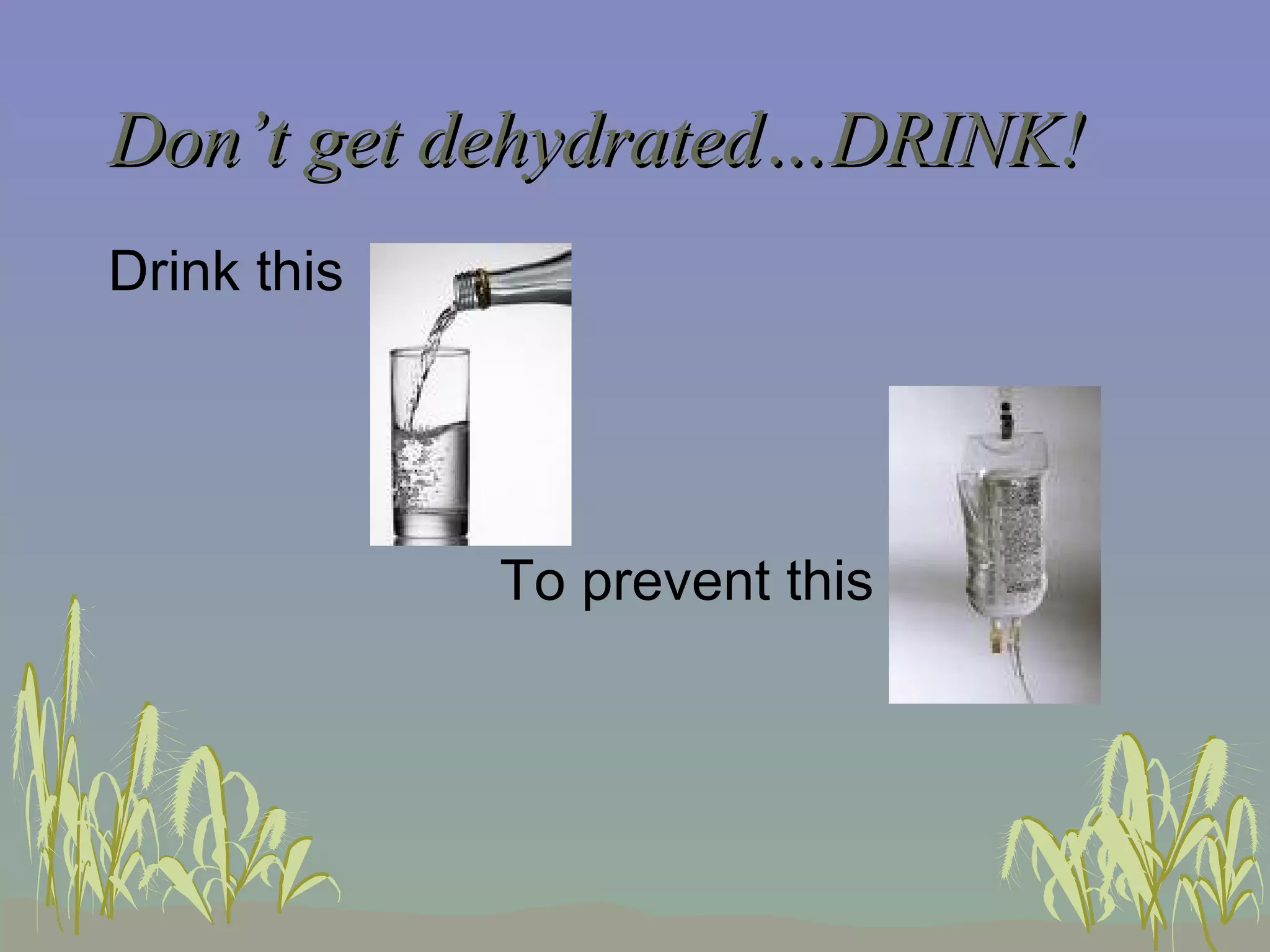 Dehydration | PPT | Diseases and Conditions | Medical Health