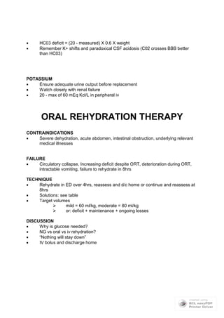 Dehydration | PDF | Free Download