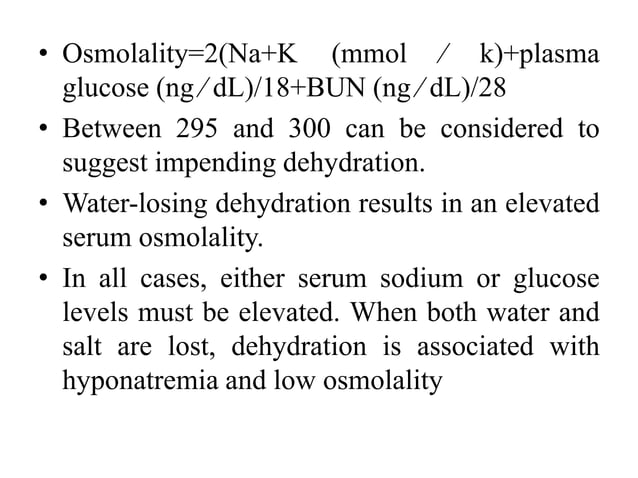 Dehydration | PPT