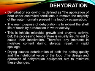 Dehydration | PPTX