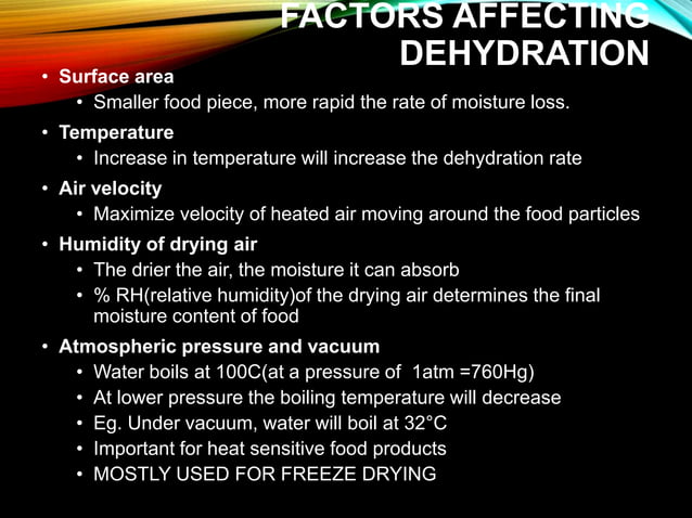 Dehydration | PPTX