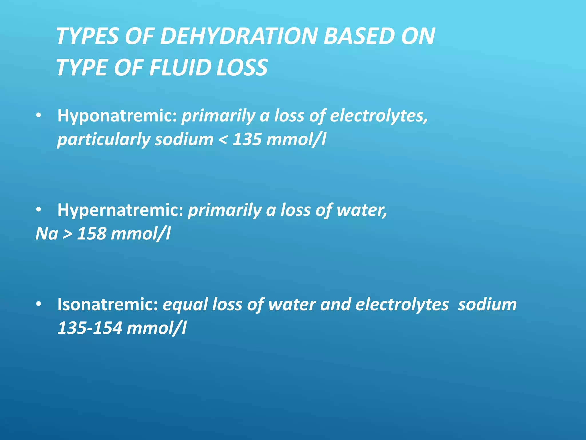 Dehydration and rehydration | PPT