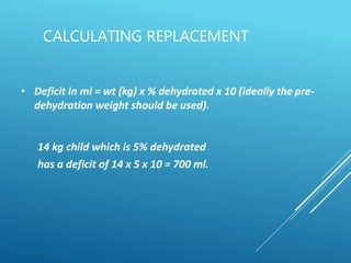 Dehydration and rehydration | PPT