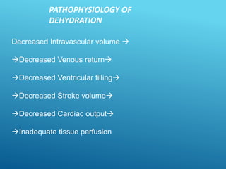 Dehydration and rehydration | PPT