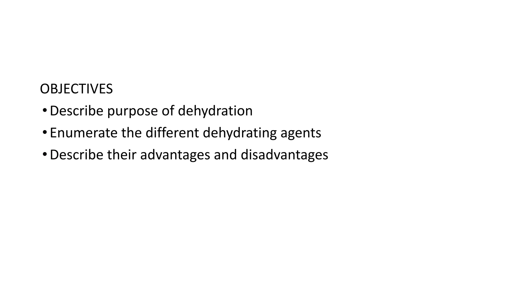 DEHYDRATION - Histopathologic Techniques | PDF
