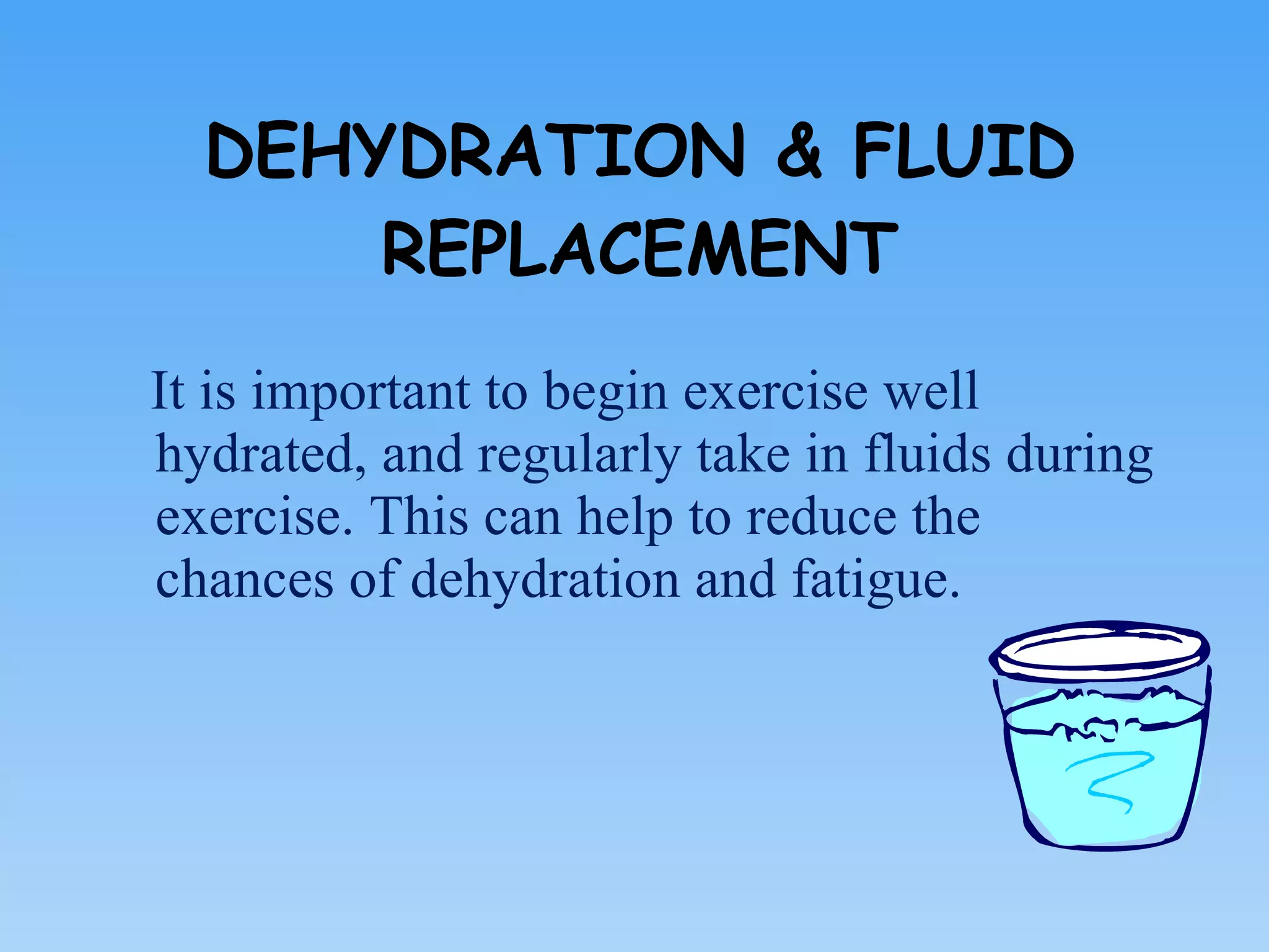Dehydration & Fluid | PPT | Nutrition | Healthy Living
