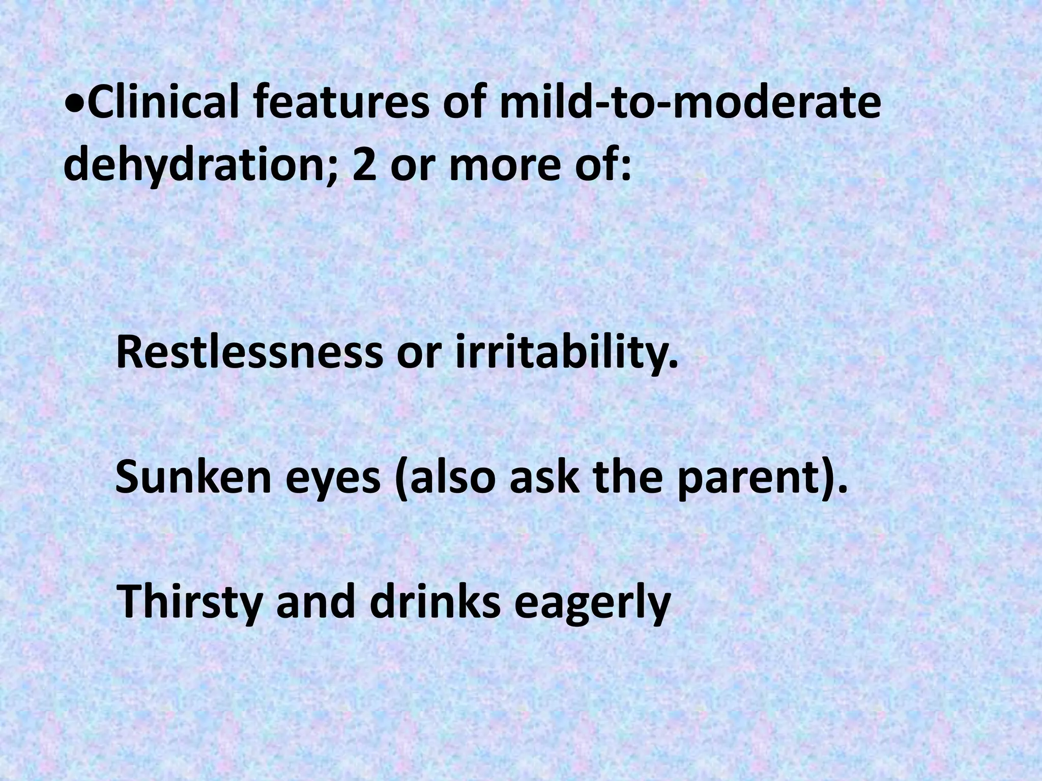 Dehydration In children | PPT