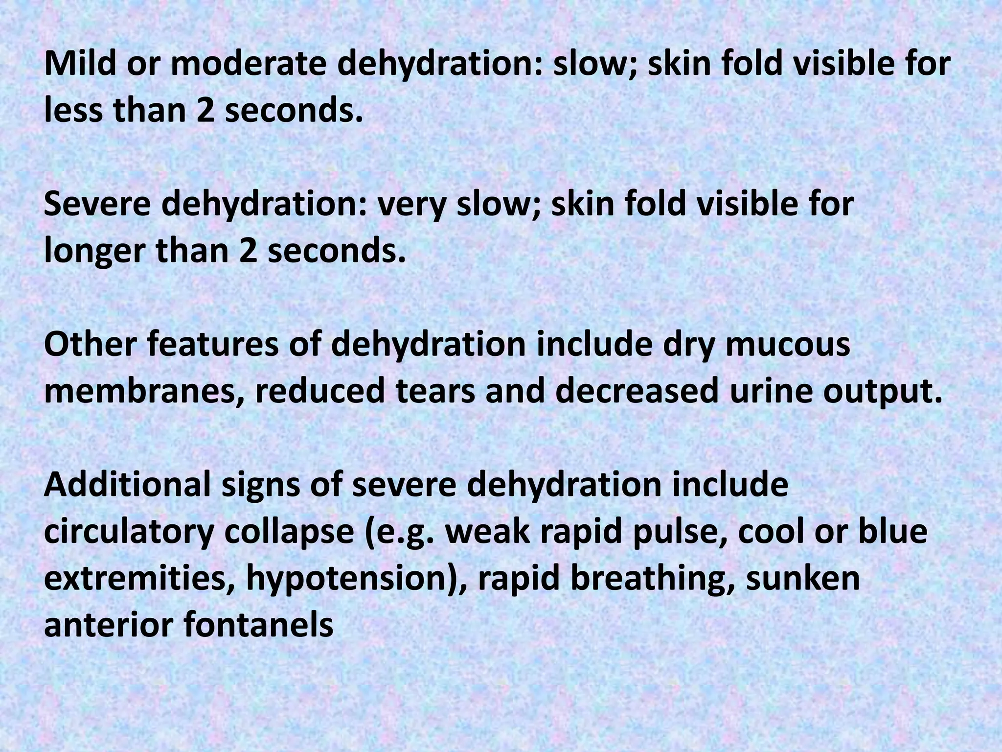 Dehydration In children | PPT