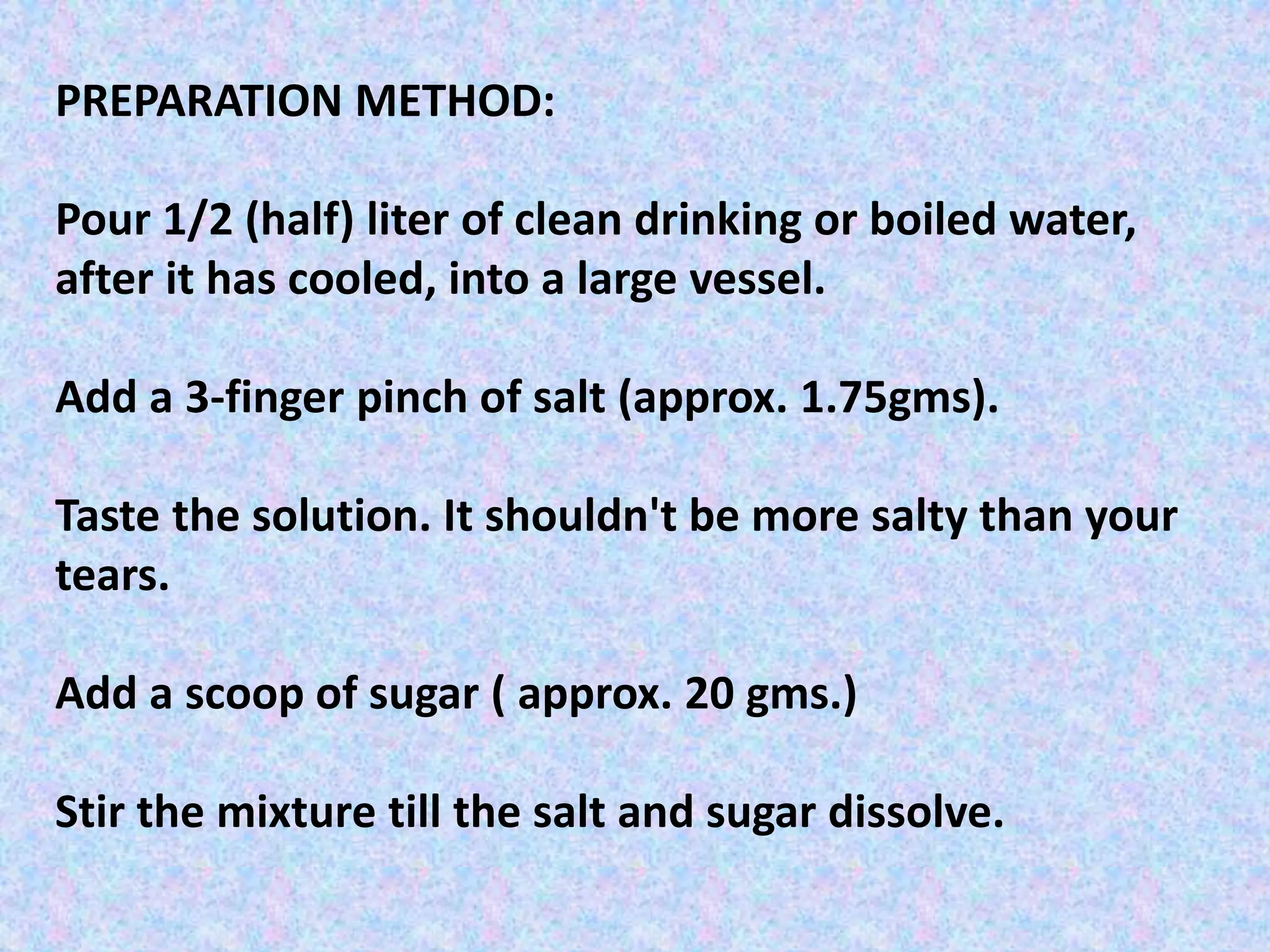 Dehydration In children | PPT