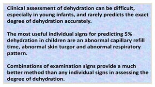 Dehydration assessment | PPTX