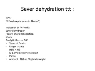 Approach of Dehydration in pediatrics & management | PPTX