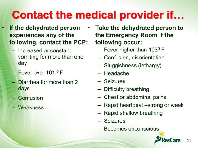 Dehydration & Hydration 2018 | PPT