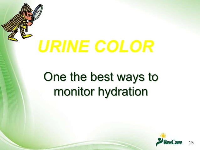 Dehydration & Hydration 2018 | PPT