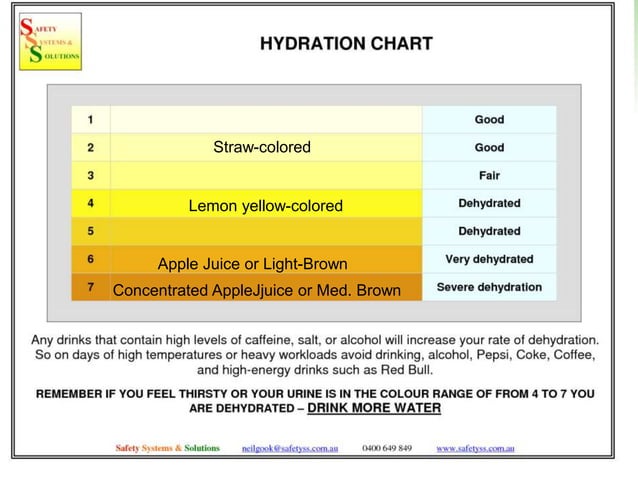 Dehydration & Hydration 2018 | PPT