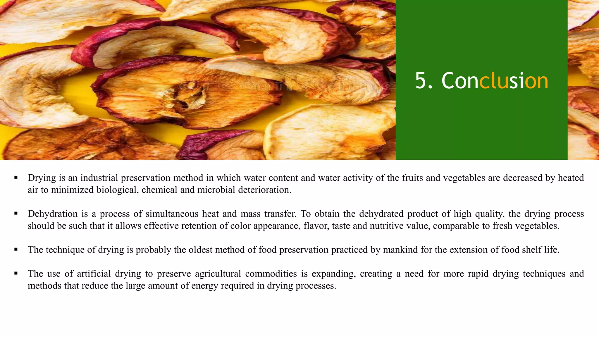 Dehydration of Fruits and Vegetables. .pptx