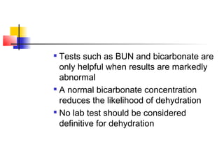 Dehydraton in pediatrics | PPT