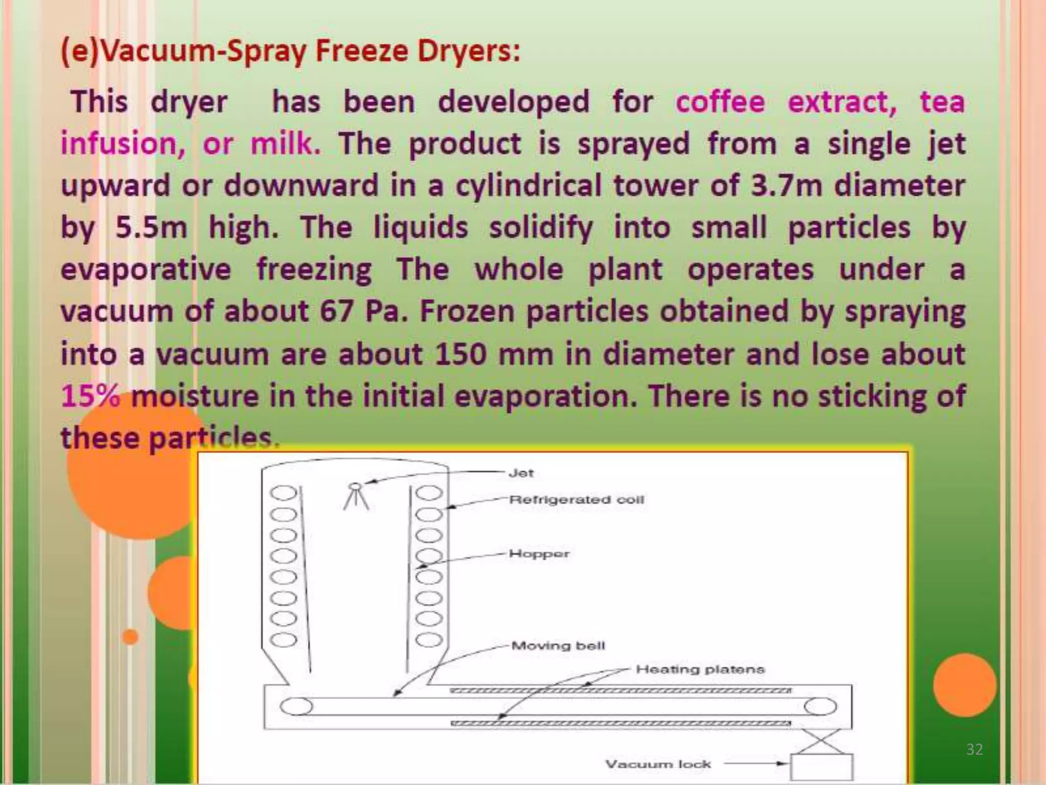 Dehydro freezing, freeze drying, IQF | PDF