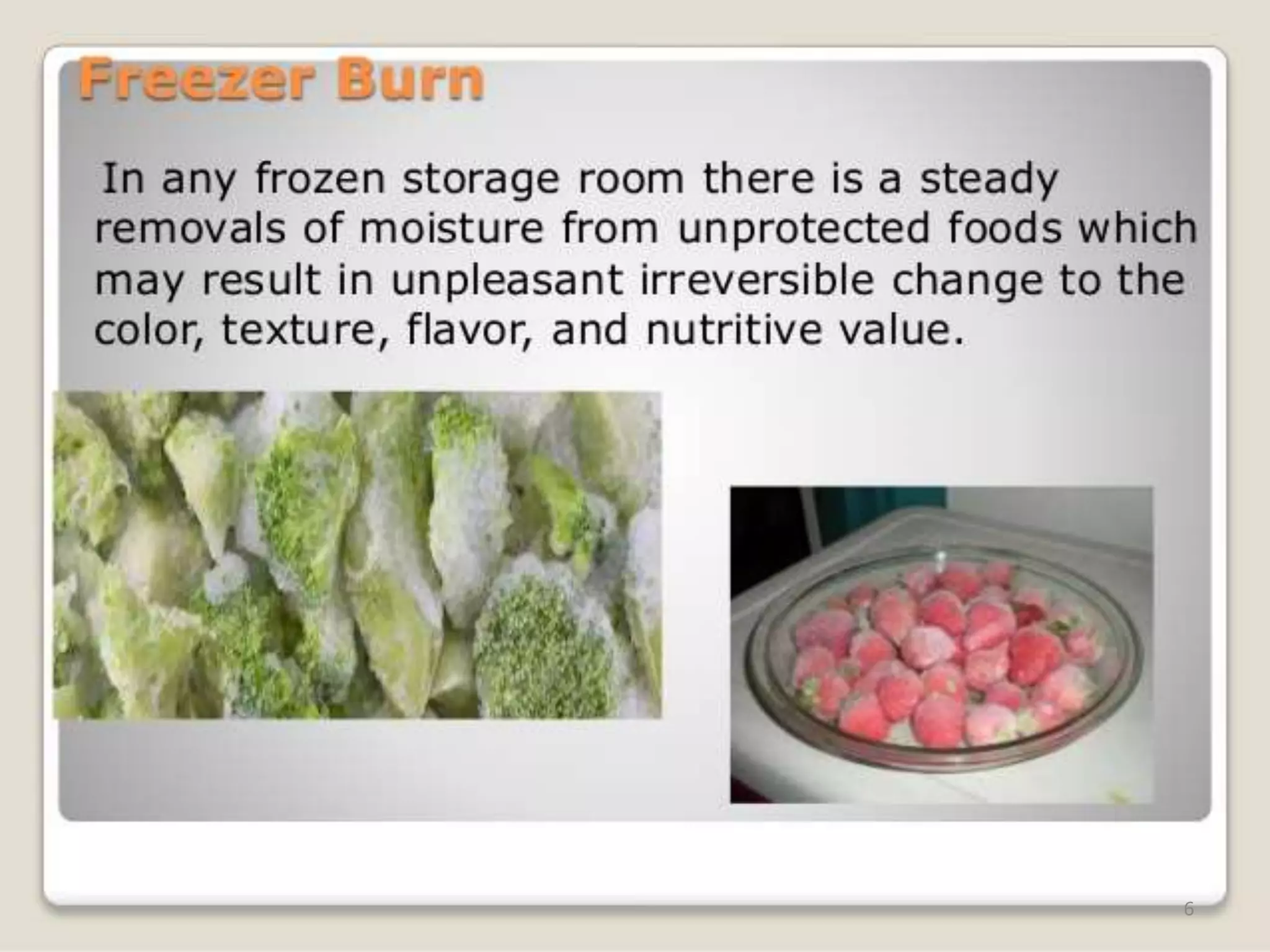Dehydro freezing, freeze drying, IQF | PDF