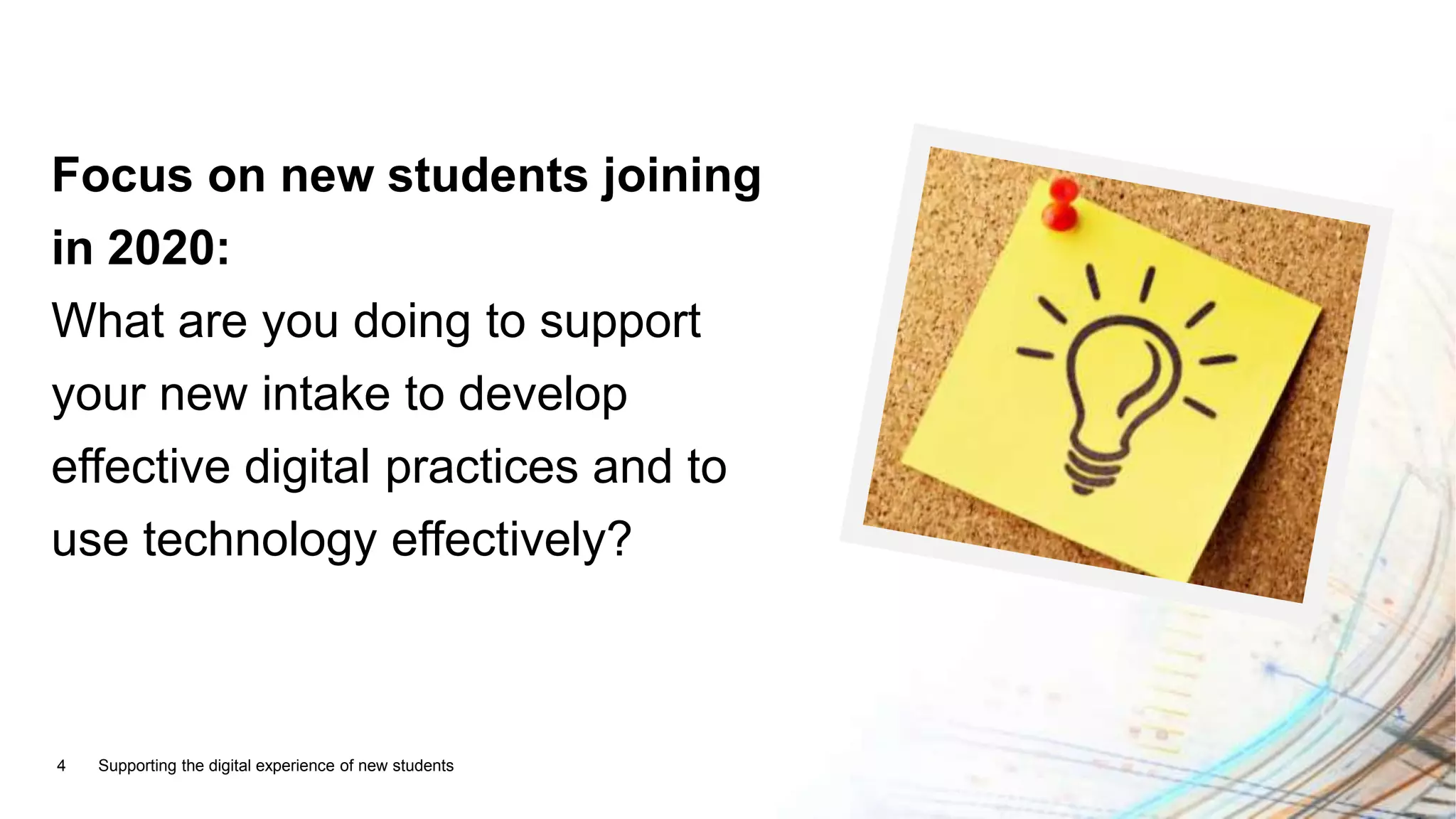 Jisc toolkit: supporting the digital experience of new students | PPTX ...