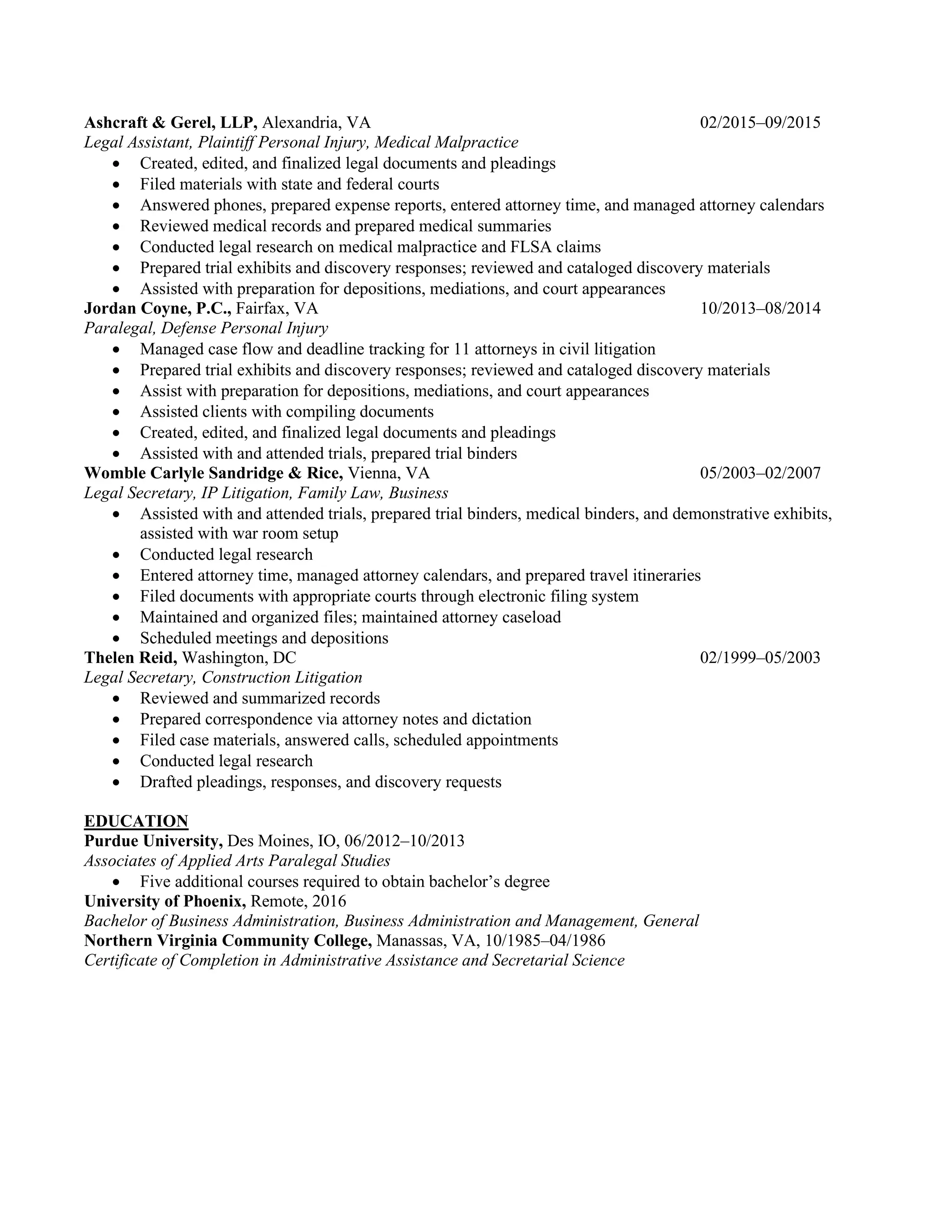 Deidra Byrd resume | PDF