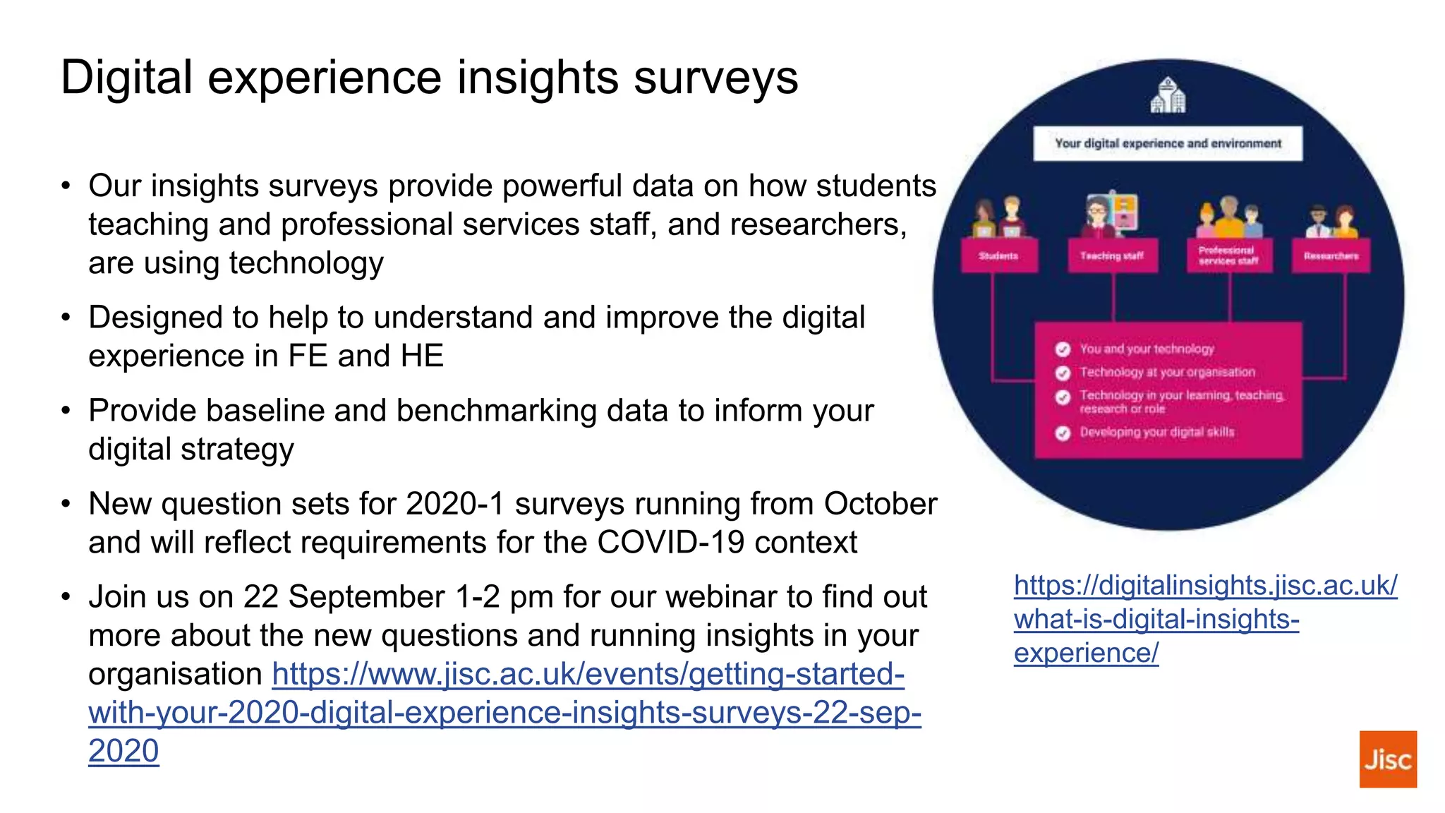 Learner digital experience insights survey 2020: UK further education (FE) survey findings | PPT