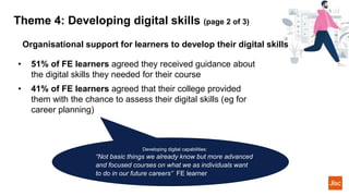 Learner digital experience insights survey 2020: UK further education ...