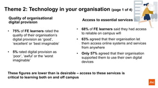 Learner digital experience insights survey 2020: UK further education ...