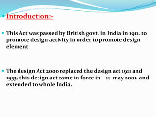 Deign act1911 | PPTX