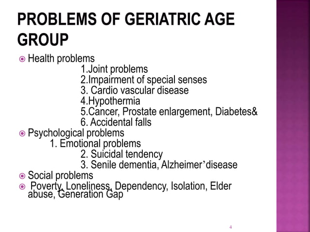Geriatrics ppt | PPTX | Physical Therapy | Wellness