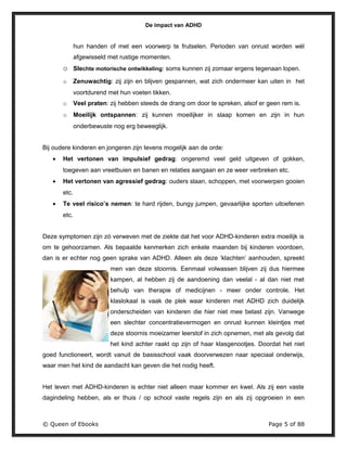De impact van adhd | DOC
