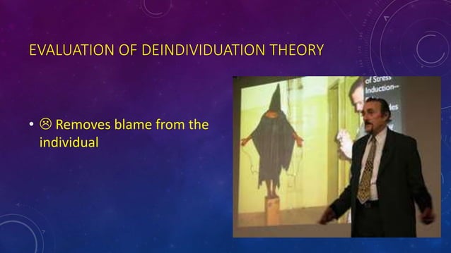 Deindividuation evaluation | PPT