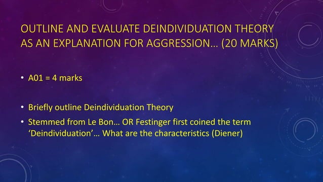 Deindividuation evaluation | PPT