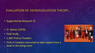 Deindividuation evaluation | PPTX