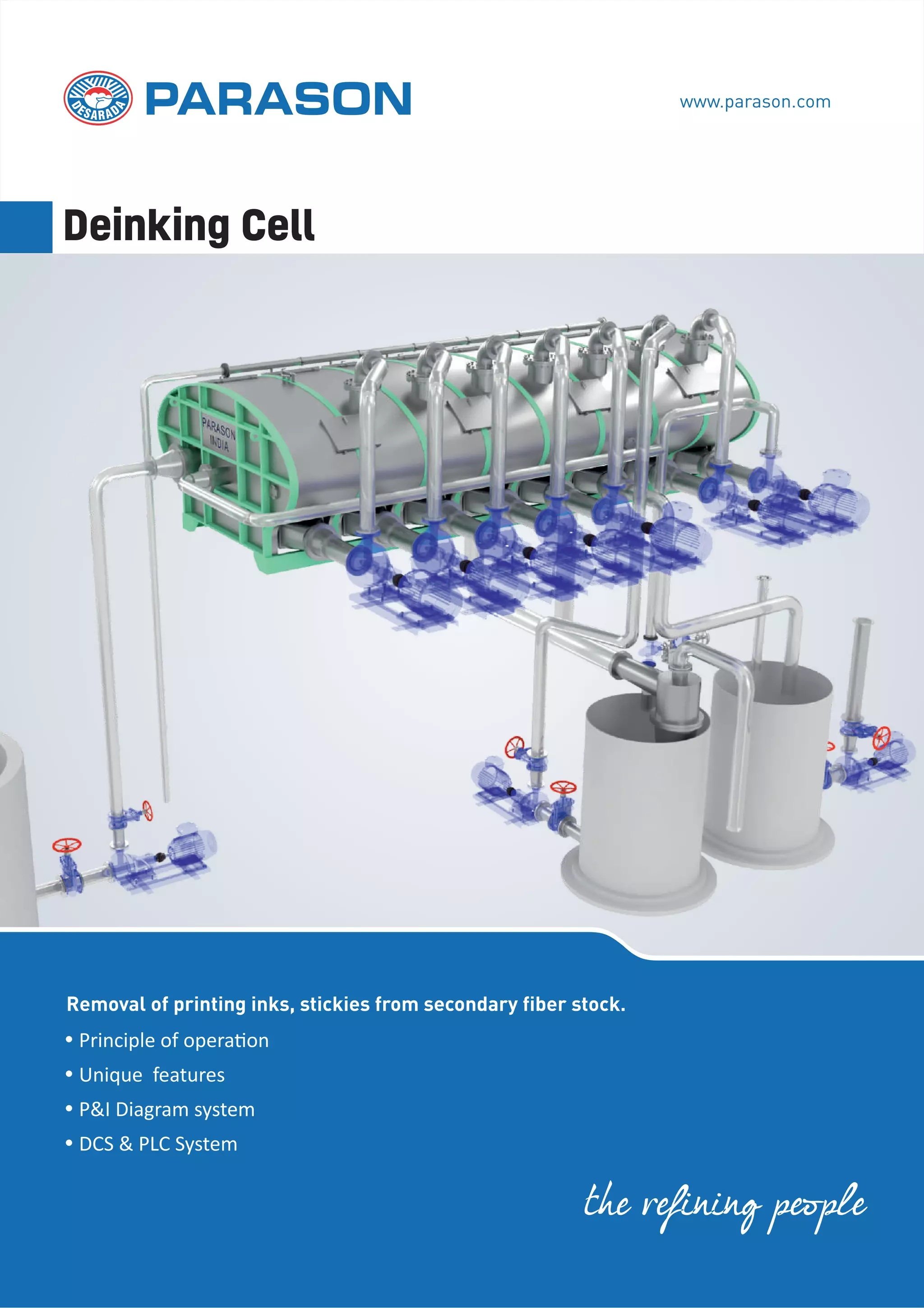 Best Deinking Cell System for Removal of Inks and Stains from the Paper ...