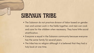 SUBANON AND BUKIDNON Philippine Indigenous Com | PDF | Reproductive ...
